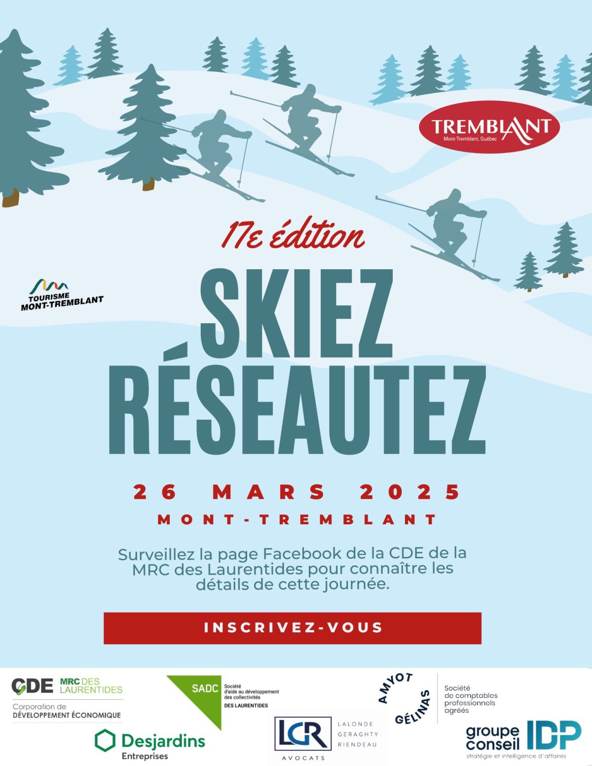 Skiez Réseautez 2025 | 17e édition - LA CDE